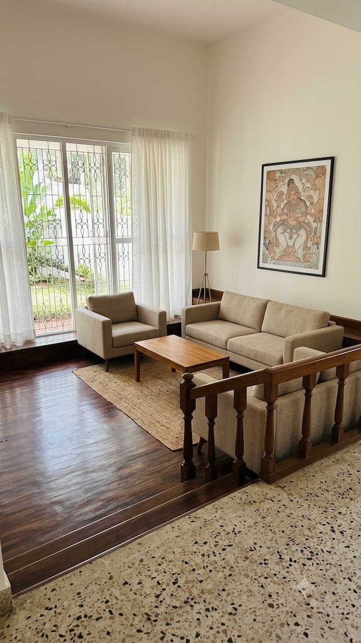 Pet-friendly Garden Home, 5 Min Walk To Ashtamudi - Kollam