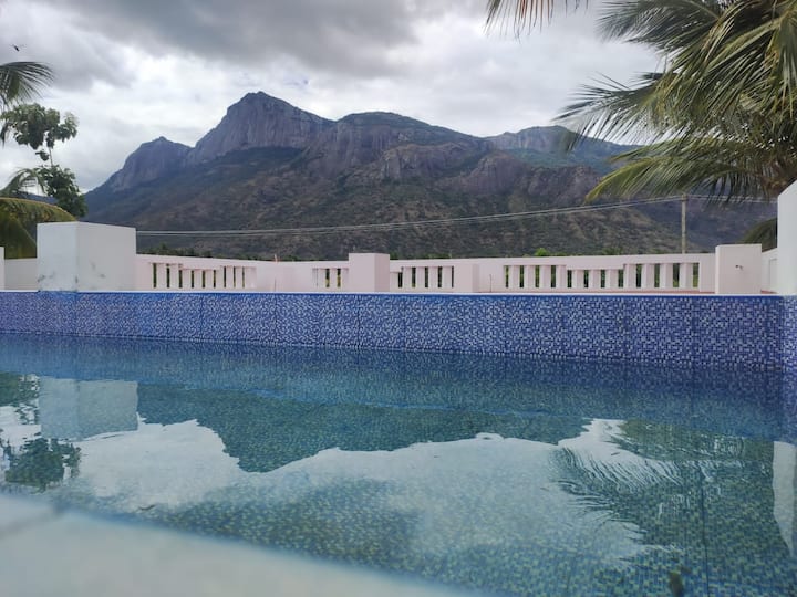 R V Farm
Hill View Farm Stay With Swimming Pool - Pollachi