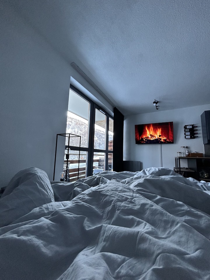 Studio Cosy Au Pied Des Pistes Résidence 4* - Valmeinier