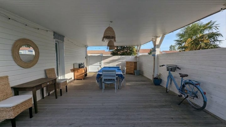 Maison Familiale
8 Pers, Linge Et Vélos Inclus - La Tranche-sur-Mer