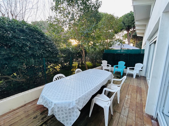 Spacieux T3 - Terrasse 25m2 ! Fibre - La Grande-Motte