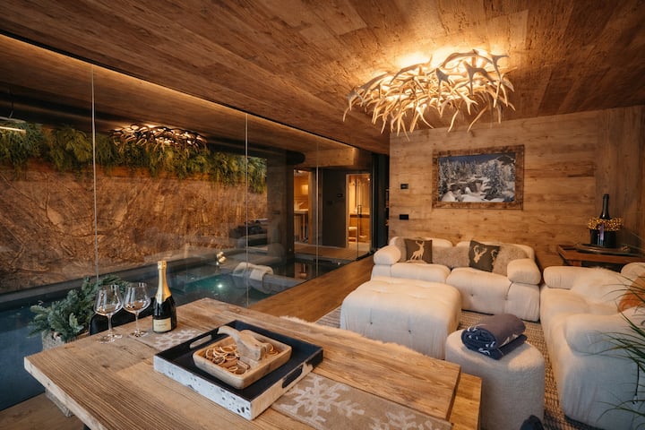 Chalet Di Lusso Con Spa Privata+piscina|vista Alpi - Ponte di Legno