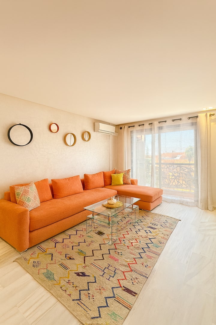 Appartement Cosy Guéliz Proche Carré Eden - Marrakech