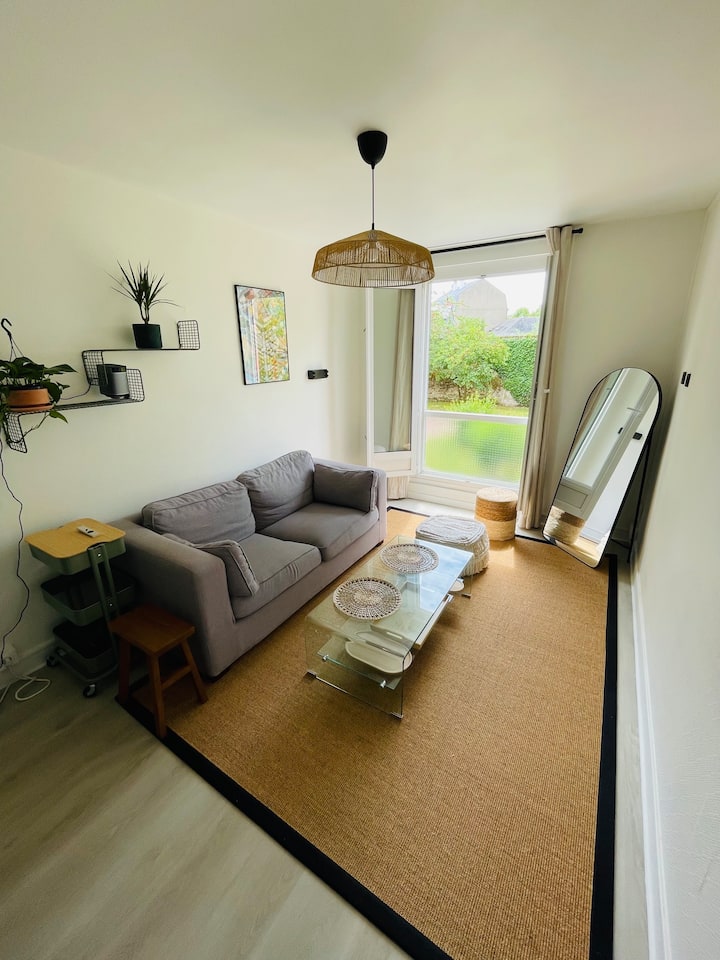 Appartement Cosy Et Lumineux Avec Parking Privé - Nantes