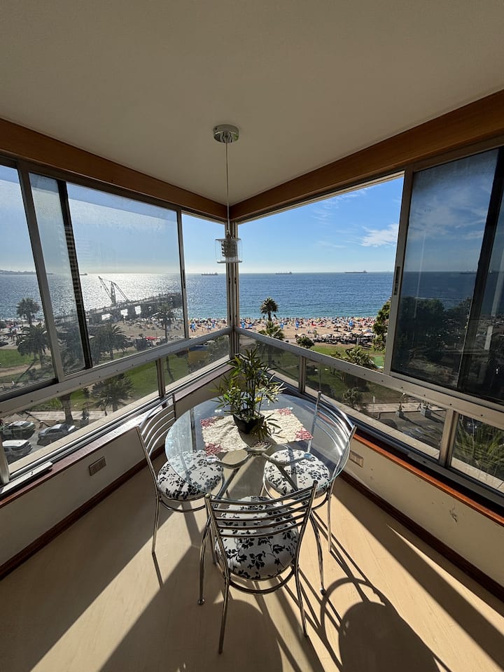 Depto En Viña Del Mar - Frente Al Mar - Valparaíso