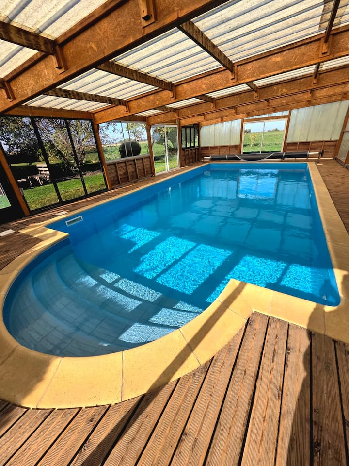 Maison Des Farfadets, Piscine Chauffée - Touraine
