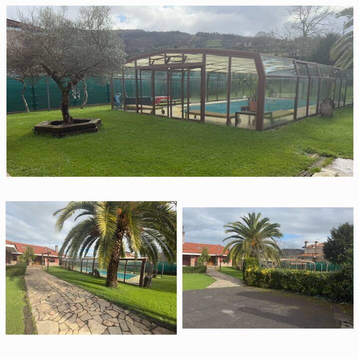 Chalet Independiente Con Piscina - Asturias, Spain
