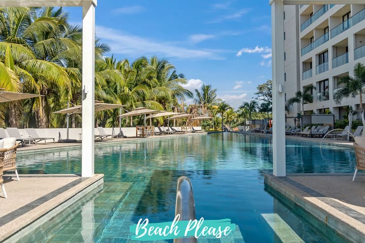 Mio 101 : Studio Au Rez-de-chaussée Près Des Plages Avec Piscine Et Jacuzzi - Nuevo Vallarta