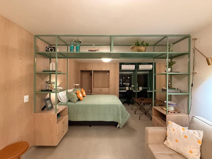 Studio Charmoso Ao Lado Do Setor Hospitalar Norte - Brasilia