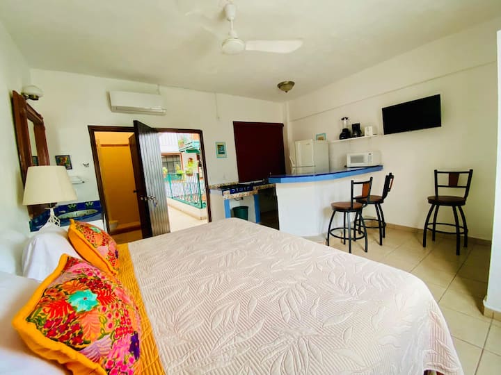 Estudio #13 Tranquilo A 1/2cuadra De La Playa‼️ - Puerto Vallarta