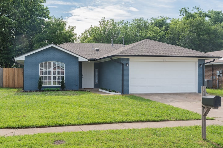 Cozy Home 5 Mins To Ou Campus/stadium - Norman, OK