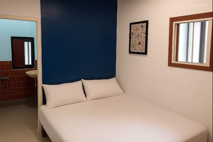 得月樓館-古蹟景閣樓四人房 - 金城