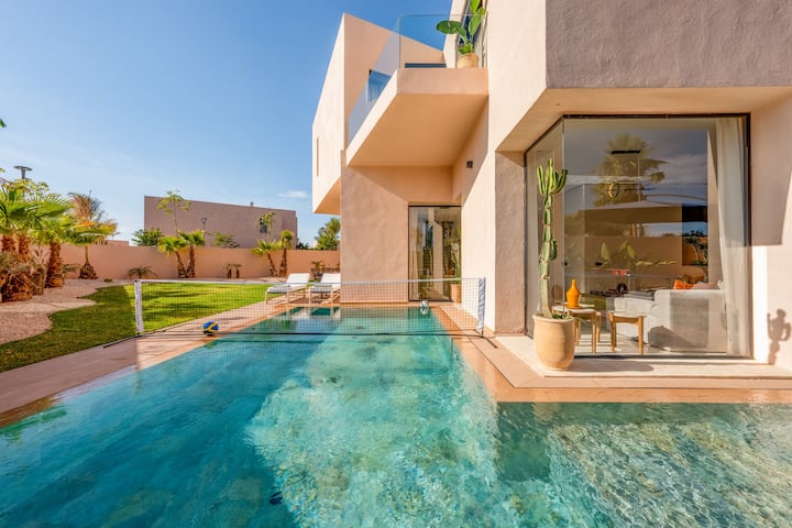 Villa Inès | Pisc. Chauffée| Volleyball|chef Privé - Morocco