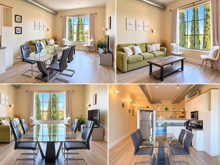 Limpio Y Cómodo Condo De Santana Row - San José