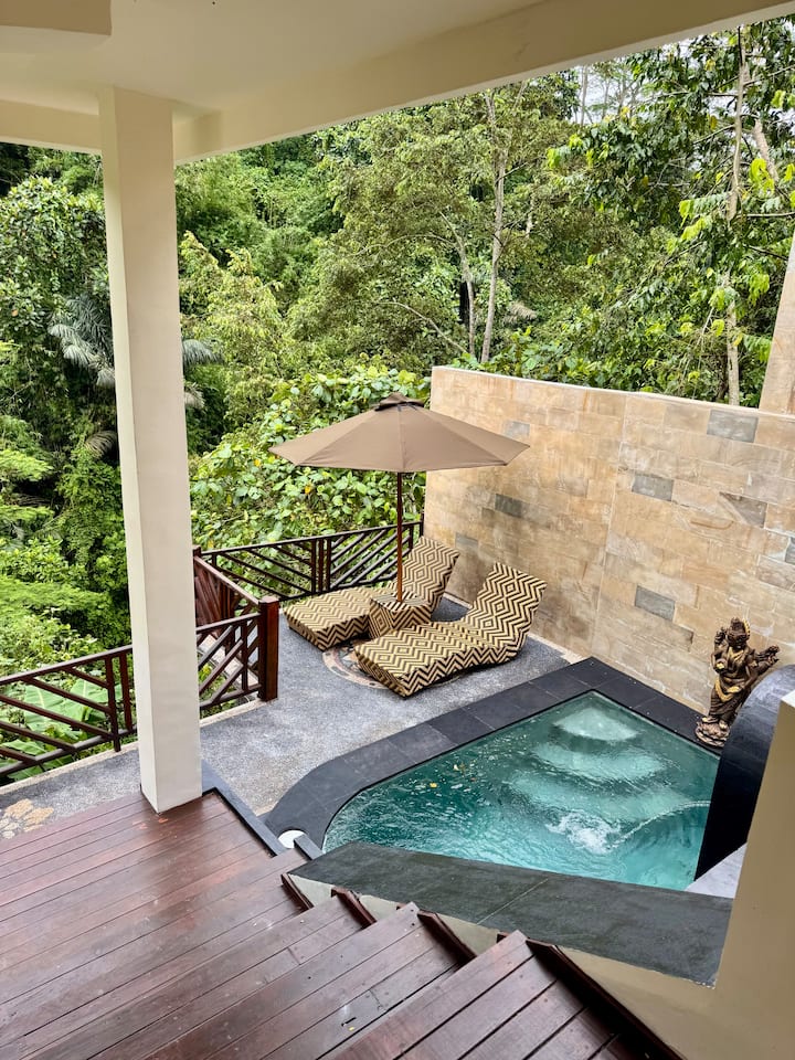 Astonishing 2 Bedroom Jungle Villa + Pool In Ubud - Ubud