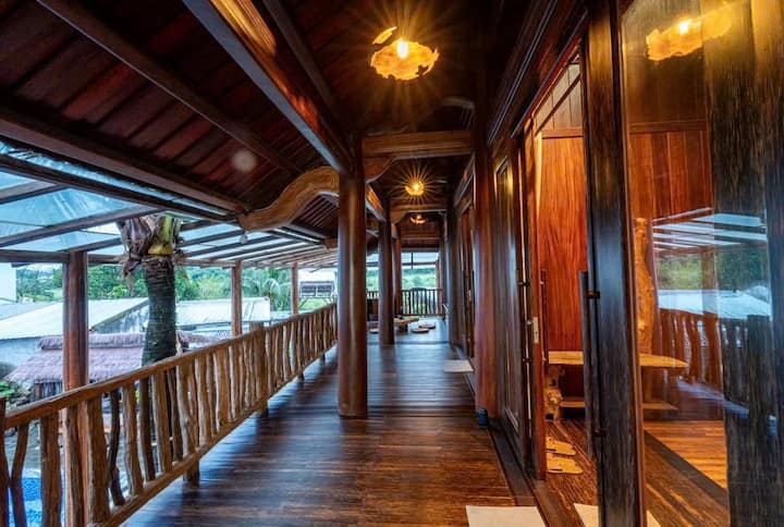 Wooden Symphony Villa With Pool - Phú Quốc