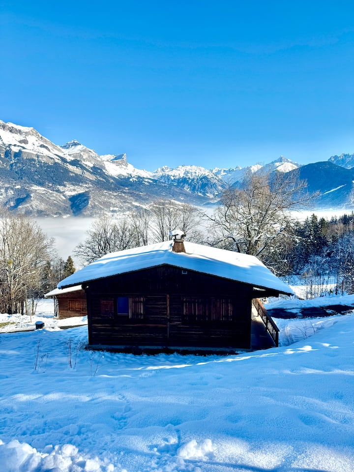 Chalet Cosy Avec Vue Mont Blanc - Cordon