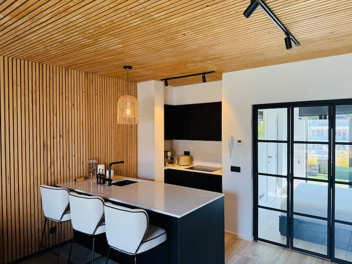 Stylish Penthouse | 2 Terraces, Bbq & Quiet Area - Bruxelles