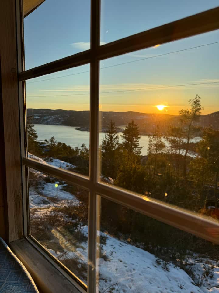 Microhus Med Panoramautsikt - Norway