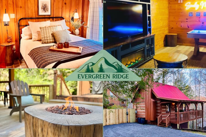 Log Cabin-hot Tub-rec Room-trolley-fire Pit-grill - Gatlinburg, TN