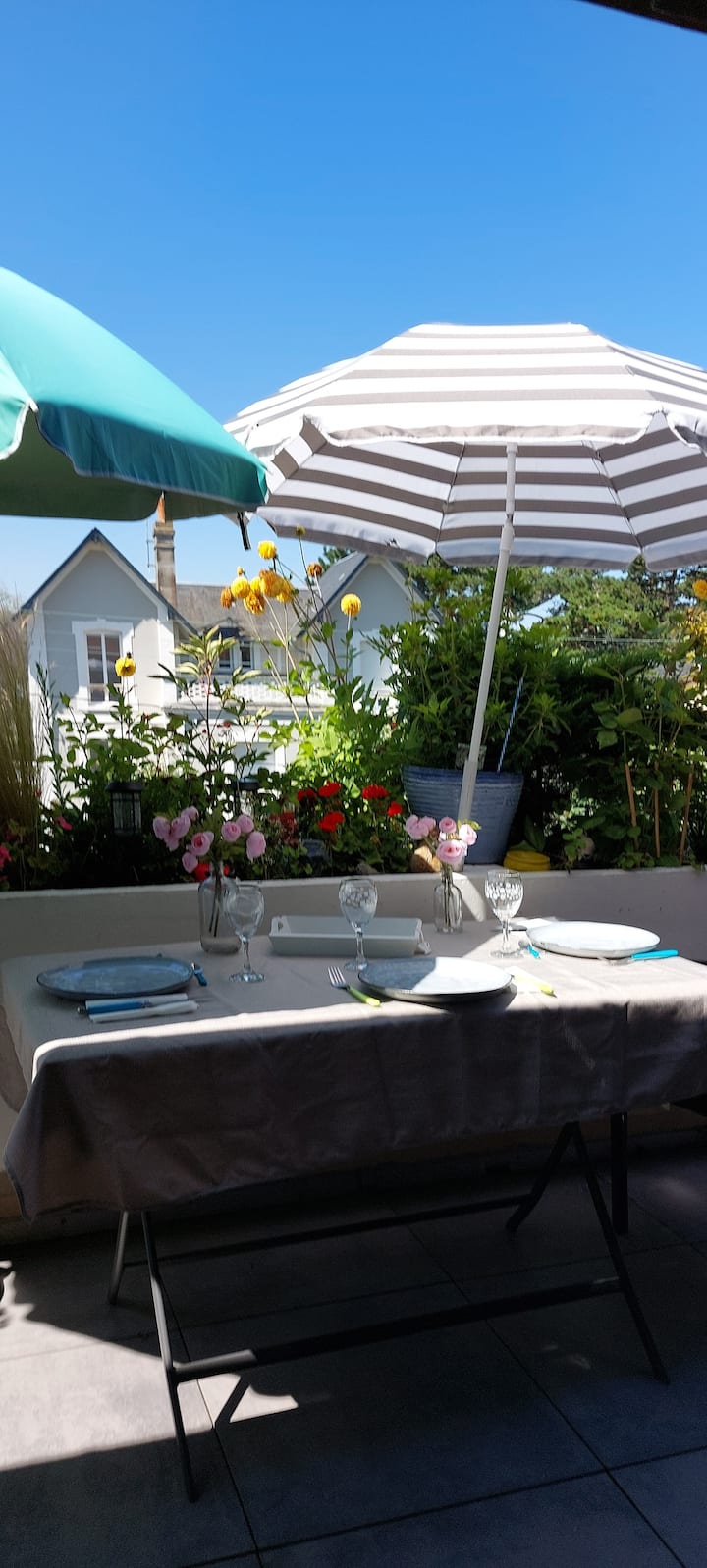 Beau Duplex 40 M2 Terrasse Plein Sud Cœur De Ville - Cabourg