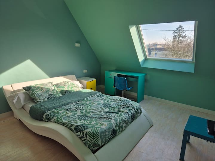 Jolie Chambre Dans Maison - Josselin
