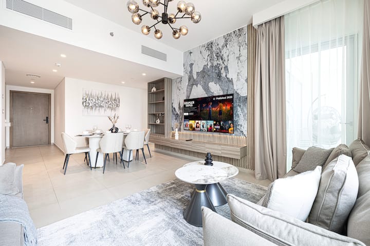 Glorious Burj Khalifa And Fountain Views - 두바이