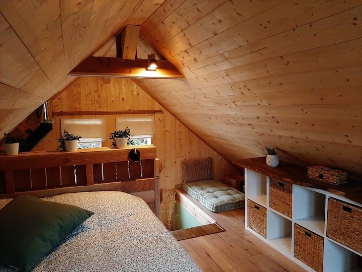 Chalet Bois, Vue Sur La Montagne - Ariège