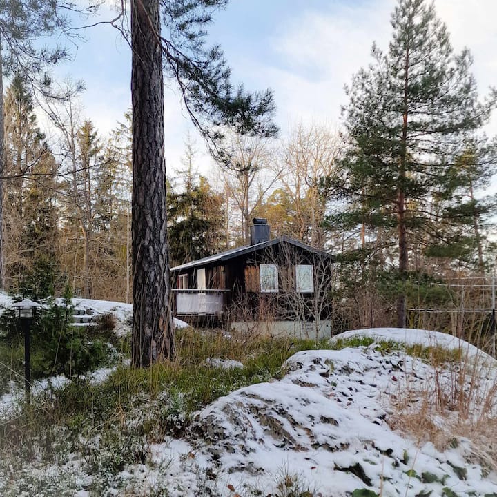 Mysig Stuga Vid Skogsbrynet - Stockholm