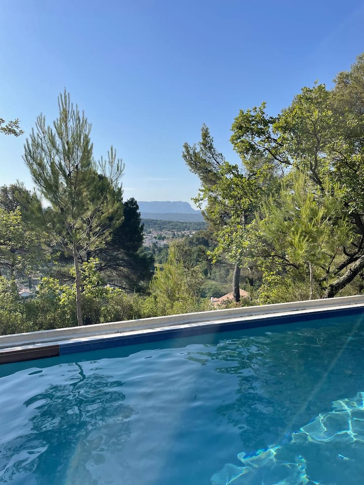 Grande Maison De Famille, Vue Sur Sainte Victoire - Venelles