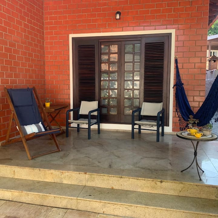 Casa Linda Na Praia Do Tombo - Santos