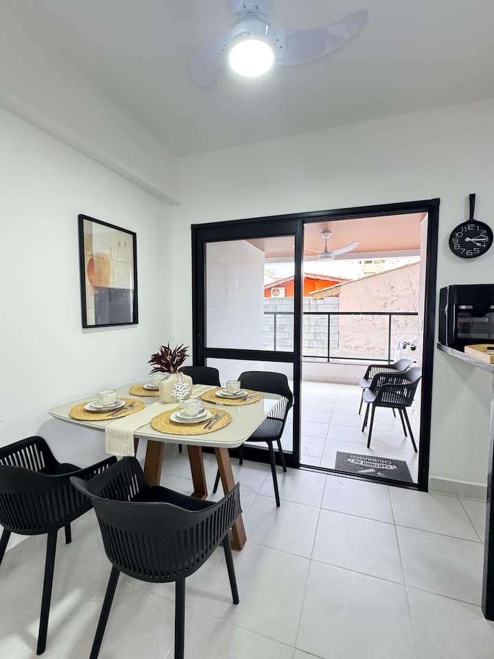 6 X Sem Juros-apto Vista Mar 2 Suítes Piscinasauna - Brasil