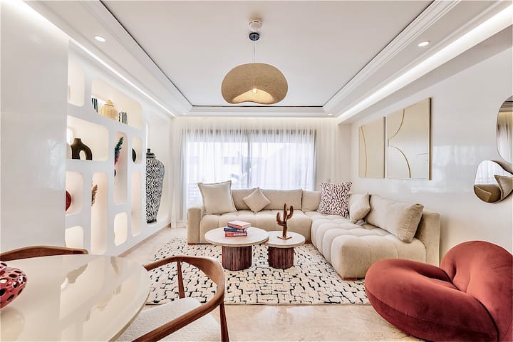 Pools, Gym Rooftop & Spa ! Hyper Central Appart ! - Marrakech