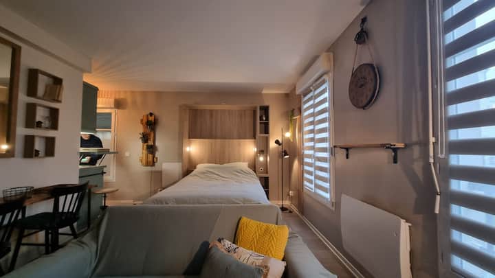 Lovely Tiny Apartment Downtown Chessy Val D'europe - Chessy