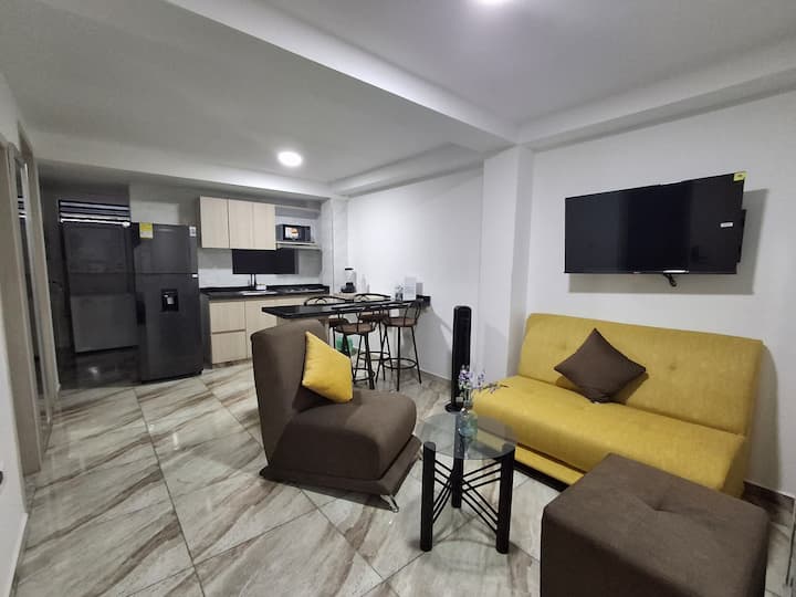 Moderno Apto 2hab Norte Cali | Aire Wifi Top 302 - Yumbo