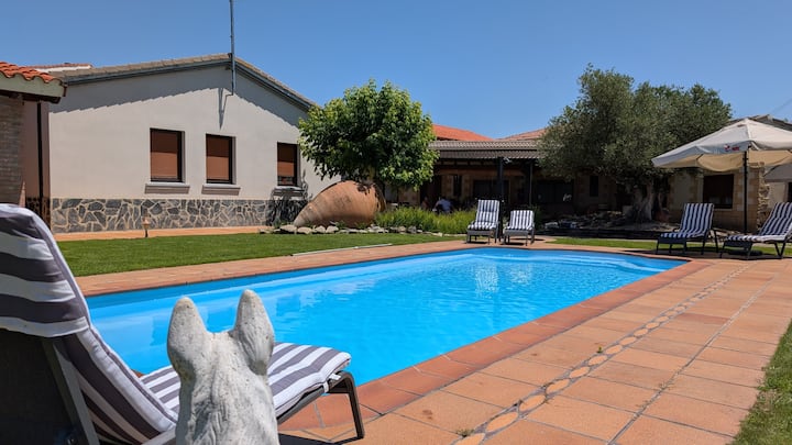 Chalet Relax Con Piscina En Anguciana - Casalarreina