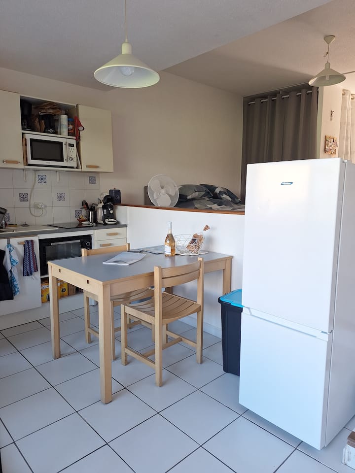 Studio Cabine Climatisé - Abri des flots - San-Nicolao