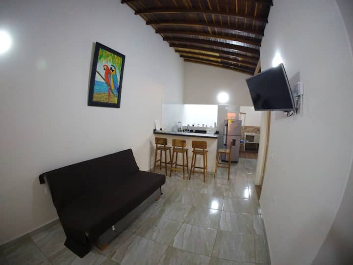 Apto Moderno/10 Min Centro/ Wifi / Equipado - Pinchote