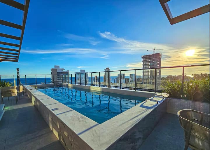 Apartamento Na Barra - 5 Minutos Da Praia - Barra