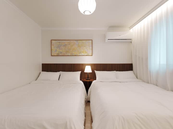 뚝섬역 3분, 서울숲 도보 & 침대 3개 - Seoul