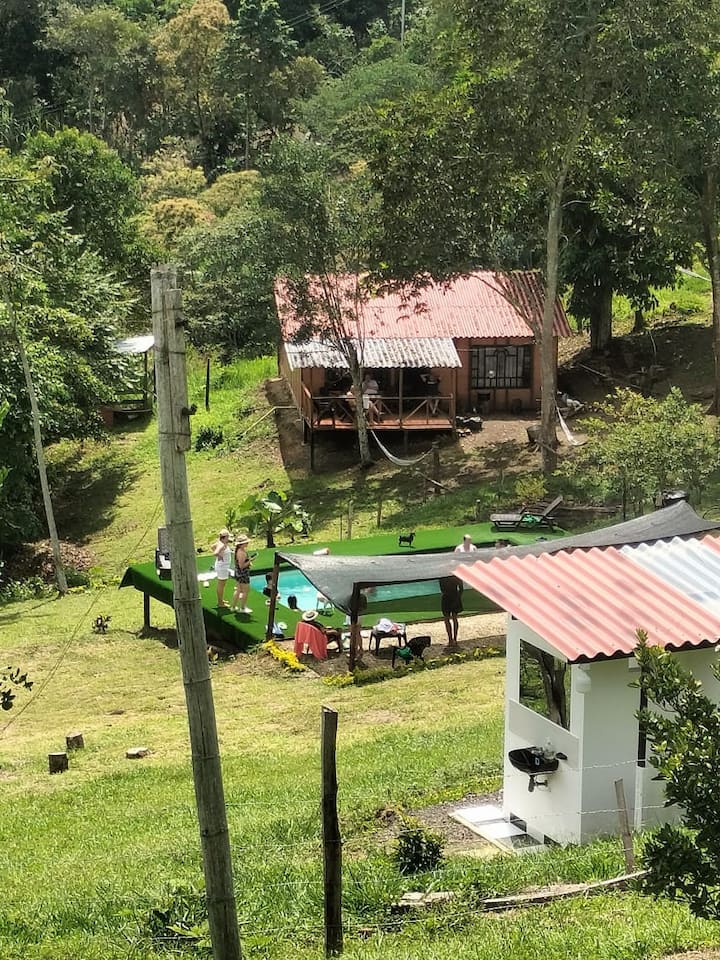 Cabaña Alto De Luna Para 17 P. - La Vega