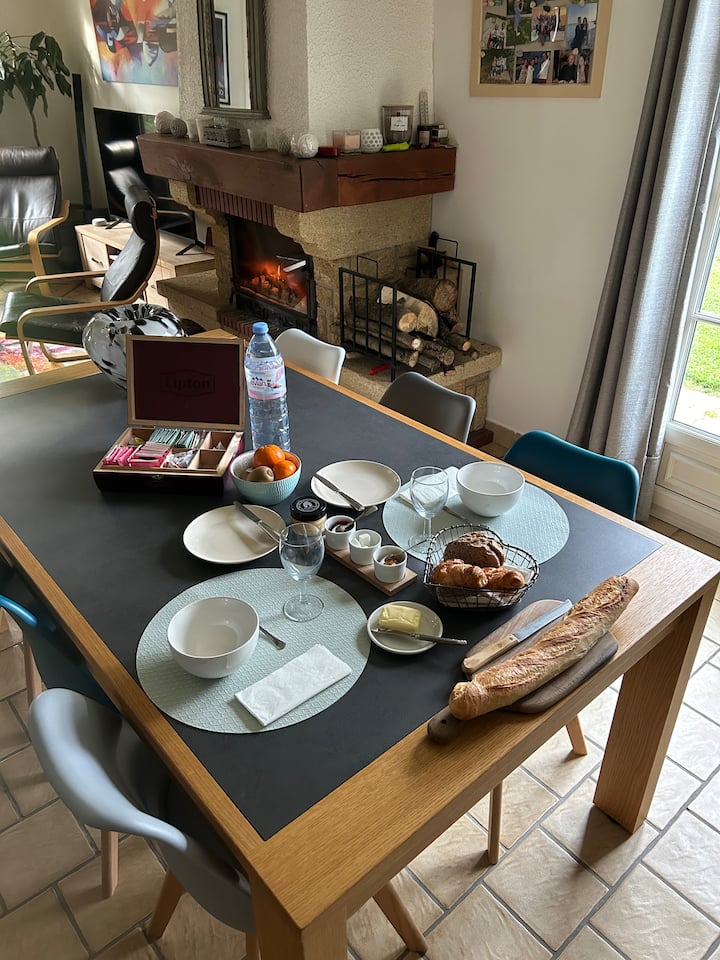 Chambre Merisier - Villers-Cotterêts