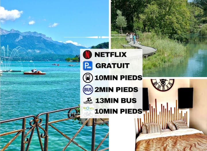 La Catleya - Calme Proche Centre - Annecy