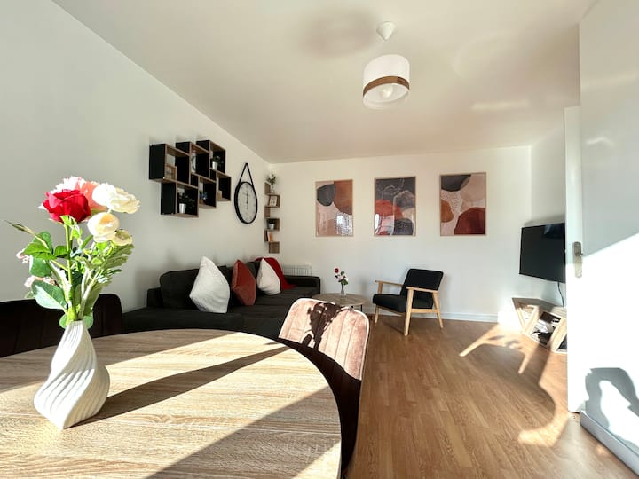 Cosy Flat à 5 Min Du Métro Directe Paris Centre. - Saint-Denis