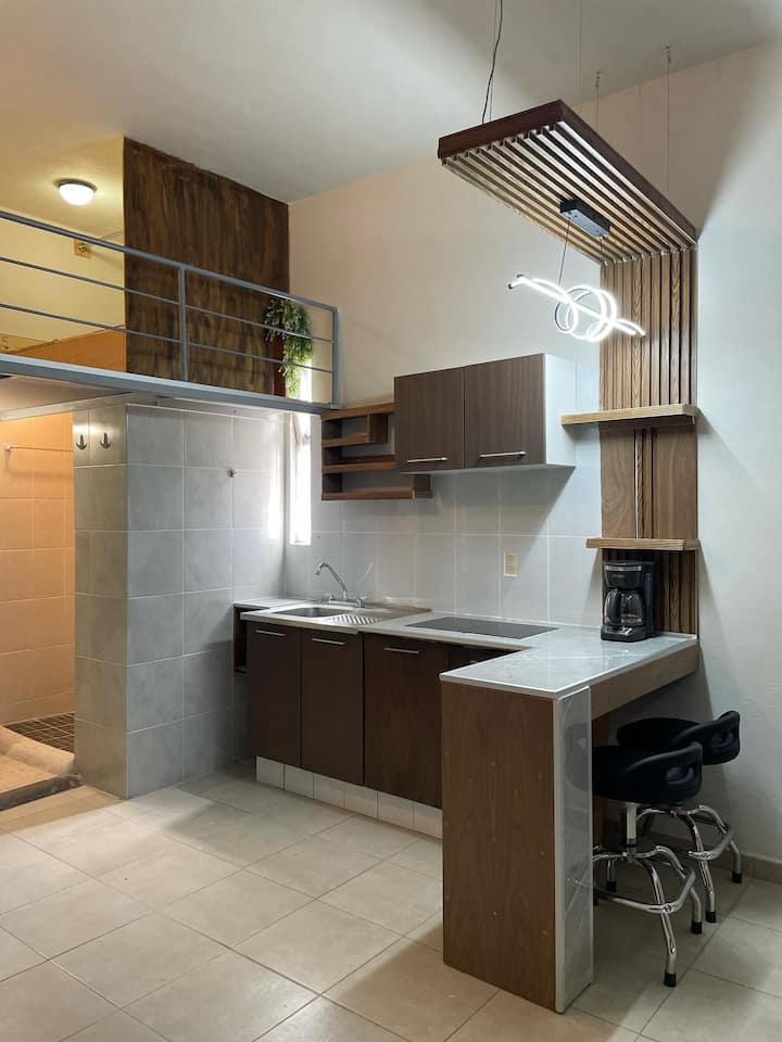 Apartamento Cómodo Y Moderno Loft En Uruapan - Uruapan