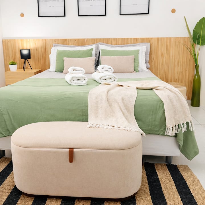 Palermo Spot •Cozy Studio C/ Patio Pool & Gym - Provincia de Buenos Aires