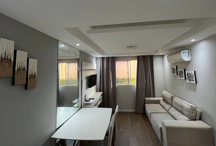 Apartamento 2/4 Com Ar Abrantes - Lauro de Freitas