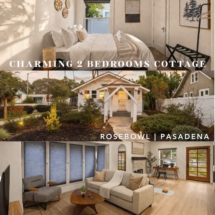 Charming 2br Cottage | Fenced Yard Nr Rose Bowl - Pasadena, CA