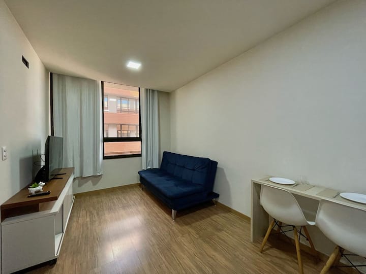 Economia E Conforto: Apto No Centro Com Garagem - Santa Maria