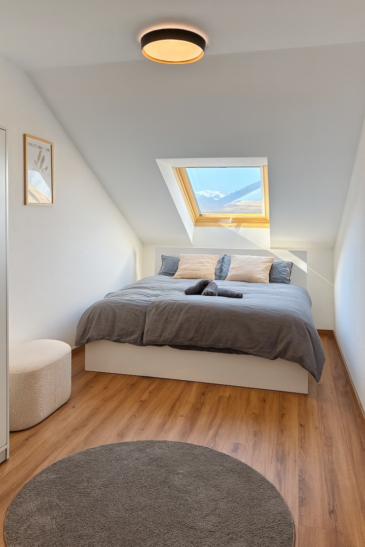 Alpenapartment Moritz, Balkon Tiefgarage Bergblick - Rettenberg